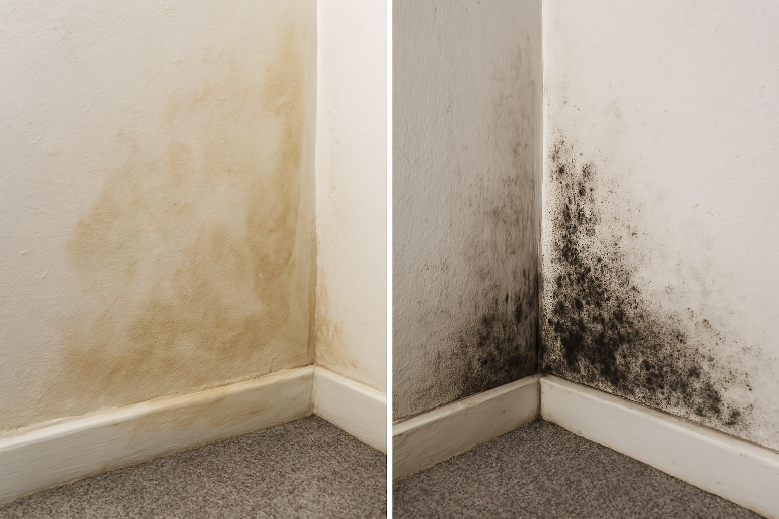 Damp vs Mould – How to Tell the Difference